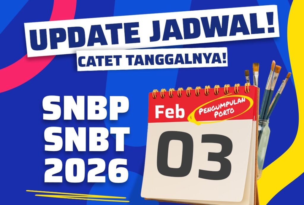 Update Jadwal SNBP & SNBT 2026: Persiapan Portofolio FSRD Jangan ...